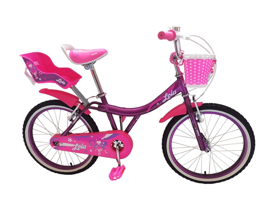 TC Hogar - Bicicleta Niña R20 KOVA Lola Violeta
